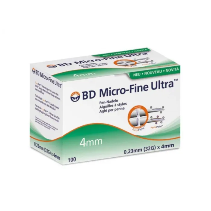 BD Microfine Ultra pennaald 0,23 x 4mm (32G) kopen?