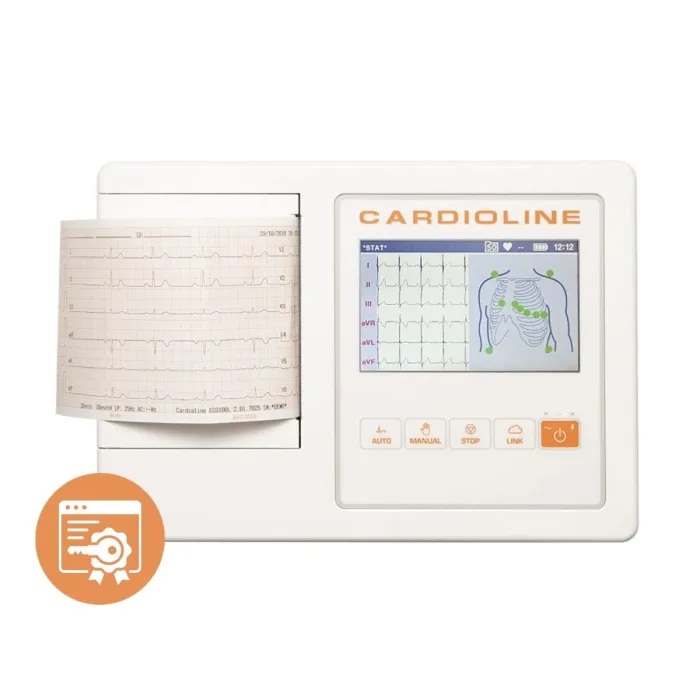 Glasgow interpretatie voor Cardioline 100L ECG