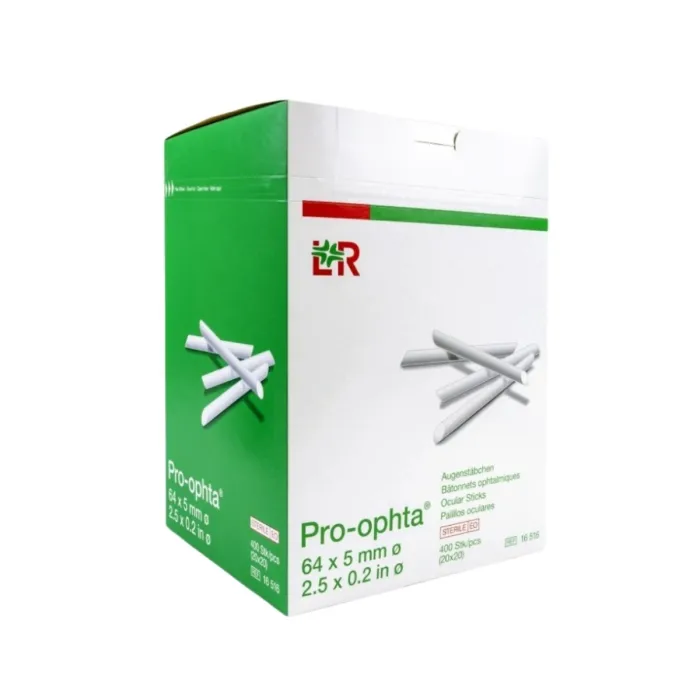 Pro-Ophta oogstaafjes steriel 64x5mm kopen | Merkala.nl